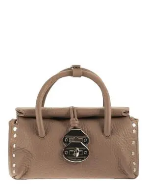ZANELLATO Zanellato Magnetic Shoulder Bag Brown