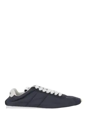 Miu Miu Miu Miu Plume Lace-Up Sneakers Navy Blue