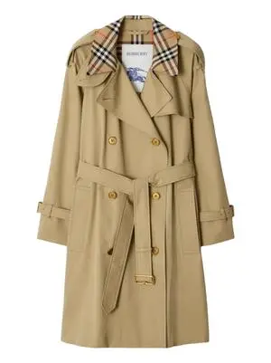 Burberry Burberry Double Breasted Belted Trench Coat Hamper