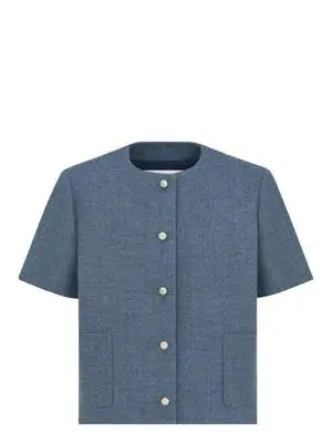Dior Short Sleeve Jacket - Blue