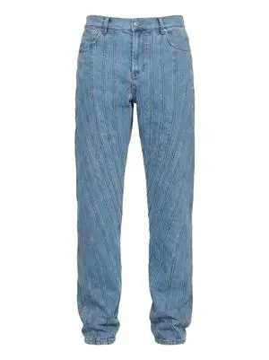 MUGLER Mugler Panelled Denim Jeans