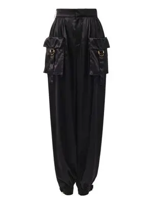Chloé Belt Loops Slacks - Black