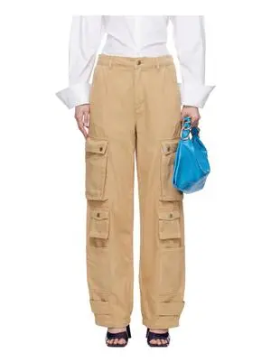 SIMONMILLER Belted Cargo Pants - Khaki