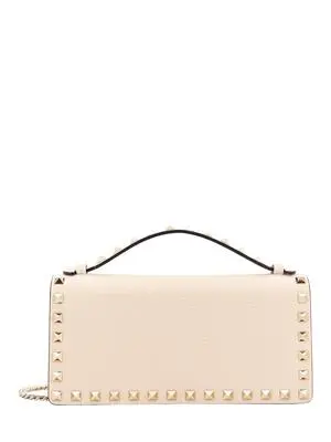 VALENTINO Valentino Garavani Rockstud Foldover Top Tote Bag