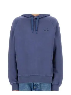 Paul Smith Happy Hoodie - Blue