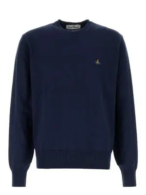 VIVIENNE WESTWOOD Alex Orb-embellished Cotton-cashmere Sweater - Black