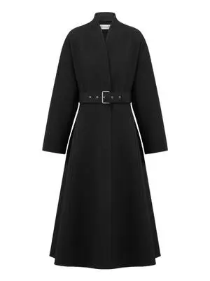 DIOR Dior Belted Flared Coat