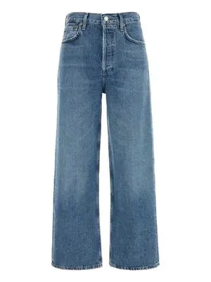 AGOLDE Ren Wide-leg Jeans - Blue