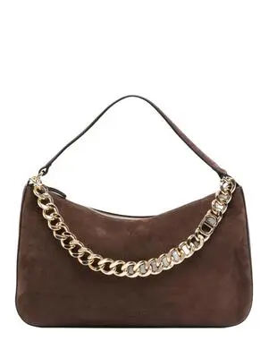 TWINSET Liliane Medium Hobo Bag - Brown