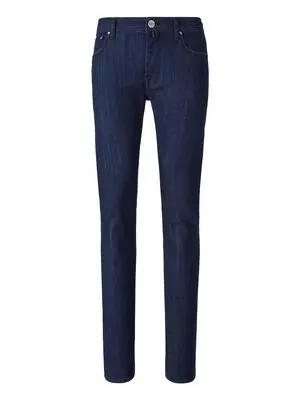 JACOB COHEN Jacob Cohen Belt-Loop Jeans With Logo Detail