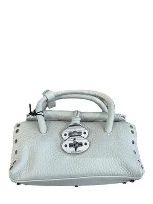 ZANELLATO Dotta Centauro Baby Top Handle Bag - Gray