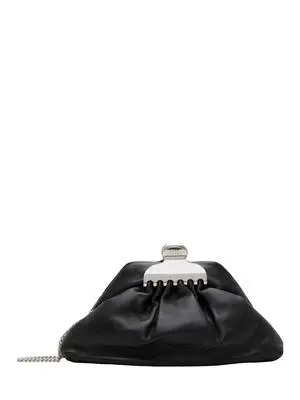 Marc Jacobs Logo Clutch - Black