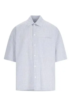 Bottega Veneta Bv Embroidered Check Overshirt - No