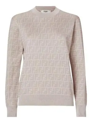 Fendi Ff Motif Knitted Sweater - No