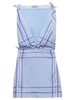 PRADA Prada Printed Cotton Mini Dress
