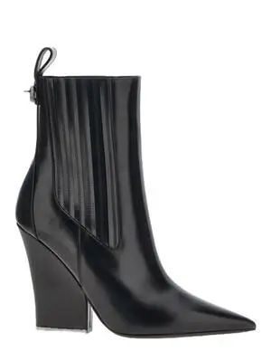 Valentino Garavani Vlogo Lockette Beatle Boots - Black