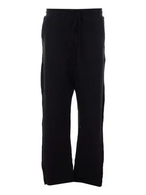 THOM KROM Elastic Waist Track Pants - Black