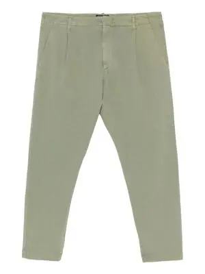 DONDUP Pleated Trousers - Green
