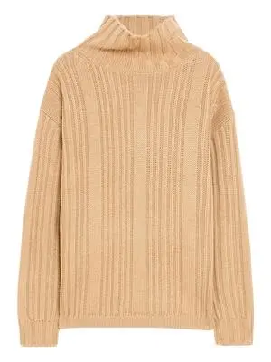 Max Mara Max Mara Vitalba Turtleneck Jumper Camel