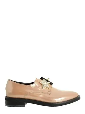 COLIAC MARTINA GRASSELLI Star Embellished Flat Shoes - Nude