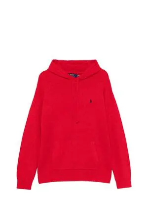 Polo Ralph Lauren Embroidered Pony Hoodie - Red