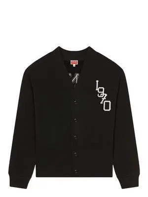 Kenzo Varsity Jungle Tiger Cardigan - Black