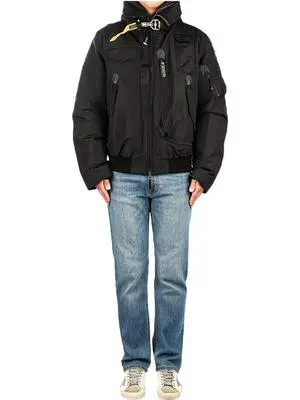 PARAJUMPERS Hooded Down Jacket - Black