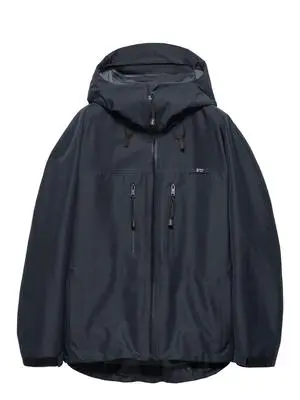Prada Zip-up Hooded Jacket - Black