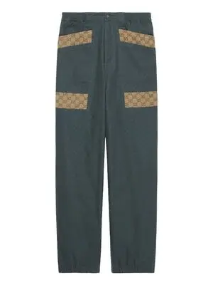 GUCCI Gucci Paneled Straight-Leg Trousers