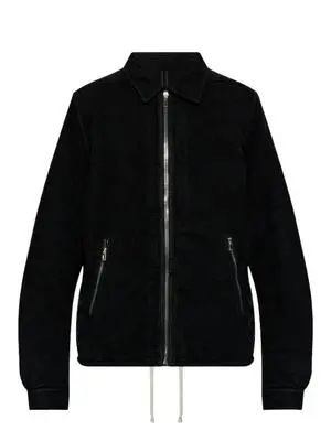 Rick Owens Porterville Zip-up Jacket - Black