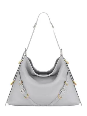 Givenchy Voyou Medium Shoulder Bag - Gray