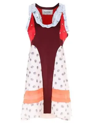 VALENTINO Valentino Sleeveless Color-Blocked Dress