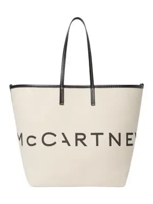 Stella McCartney Logo Tote Bag - White
