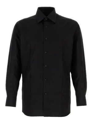 Brioni Long-sleeved Shirt - Black