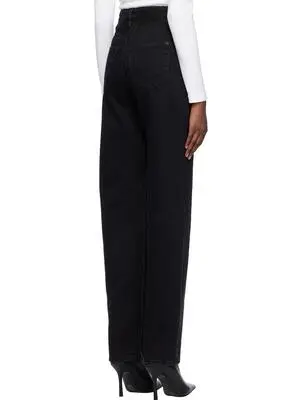 Ksubi Playback Stealth Straight-leg Jeans - Black