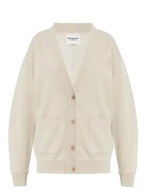 Isabel Marant Étoile Stephy Pocket Button Cardigan - Nude