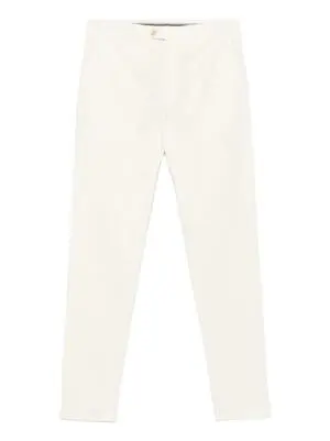 Canali Belt Loops Slacks - White