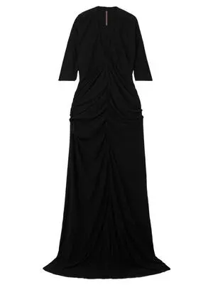 Rick Owens Pendant Muslin Maxi Dress - Black