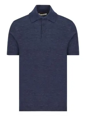 Brunello Cucinelli Basic Polo Shirt - Blue