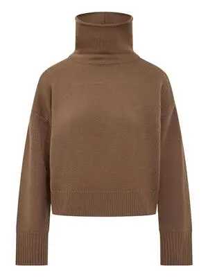 LOULOU STUDIO Stintino Turtleneck Jumper - Green