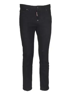 Dsquared2 Logo Detail Jeans - Black