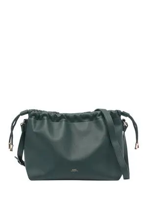 A.p.c. Ninon Shoulder Bag - Green