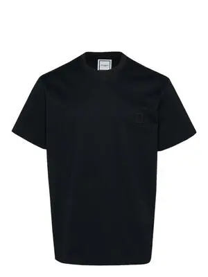 WOOYOUNGMI Graphic Back T-shirt - Black