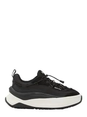 Moon Boot Logo-embellished Platform Sneakers - Black