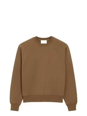 Ami Ami Paris Ami De Coeur Crewneck Sweatshirt Hazelnut