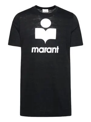 Isabel Marant Étoile Karman Logo Tee-shirt - Black