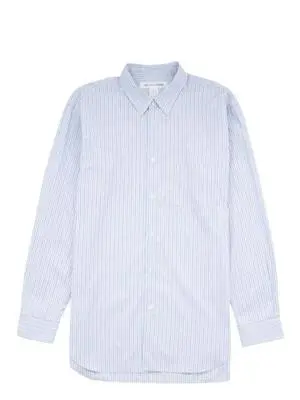 Comme Des Garçons Striped Shirt - Blue