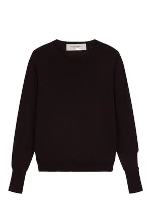 GOLDEN GOOSE Distressed Effect Knit Jumper - Black