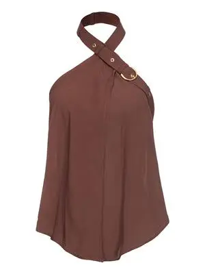 PINKO Pinko Tantalo Halterneck Open-Back Top