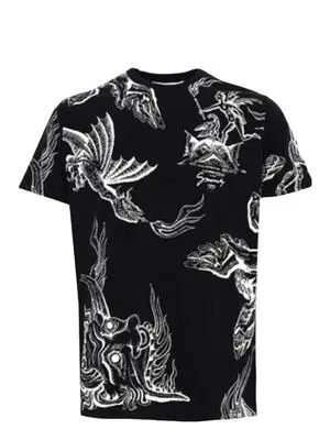 Givenchy T-shirt In The Sky - Black